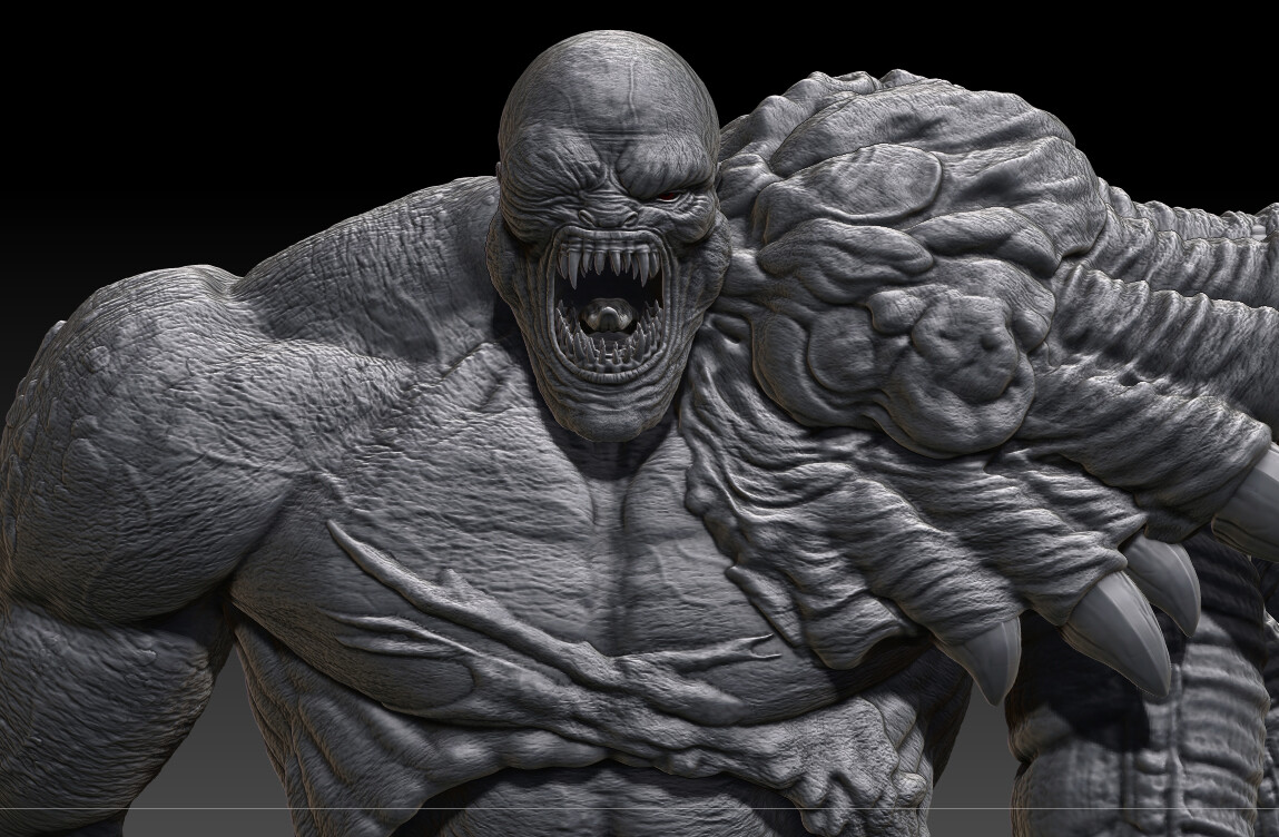 ArtStation - Abomination working