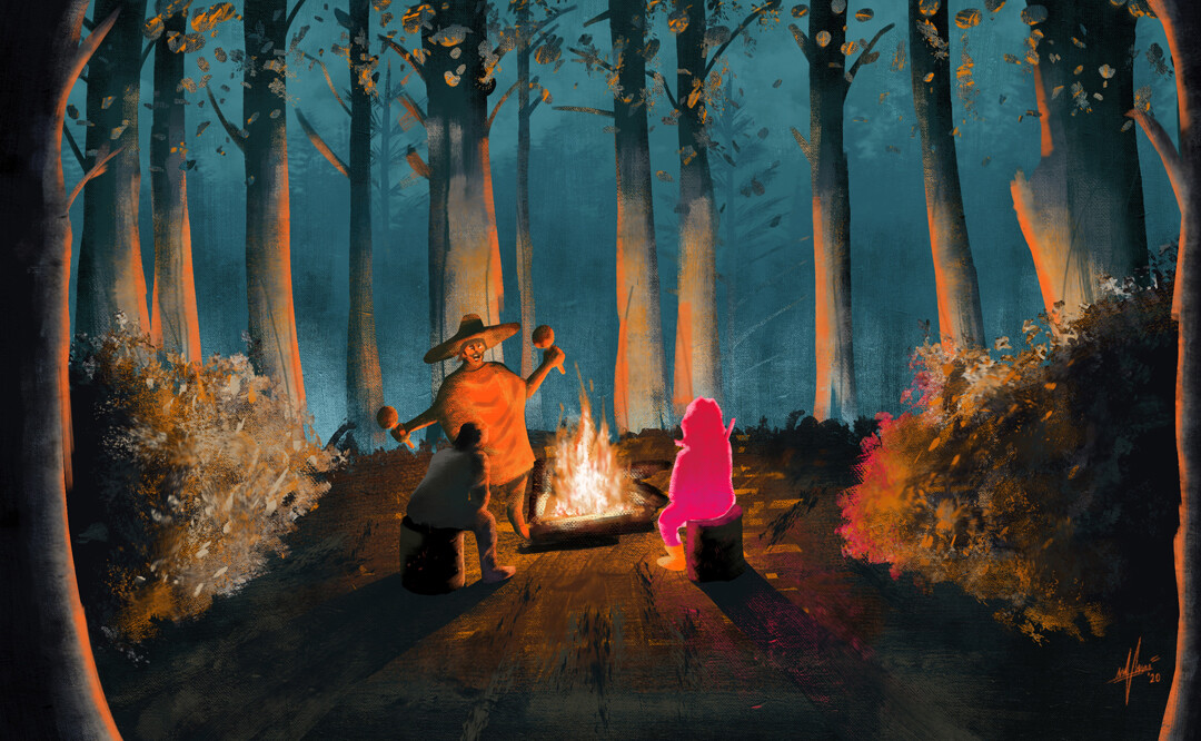 ArtStation - CONCEPT DUKE HOLDEN'S SCENERY