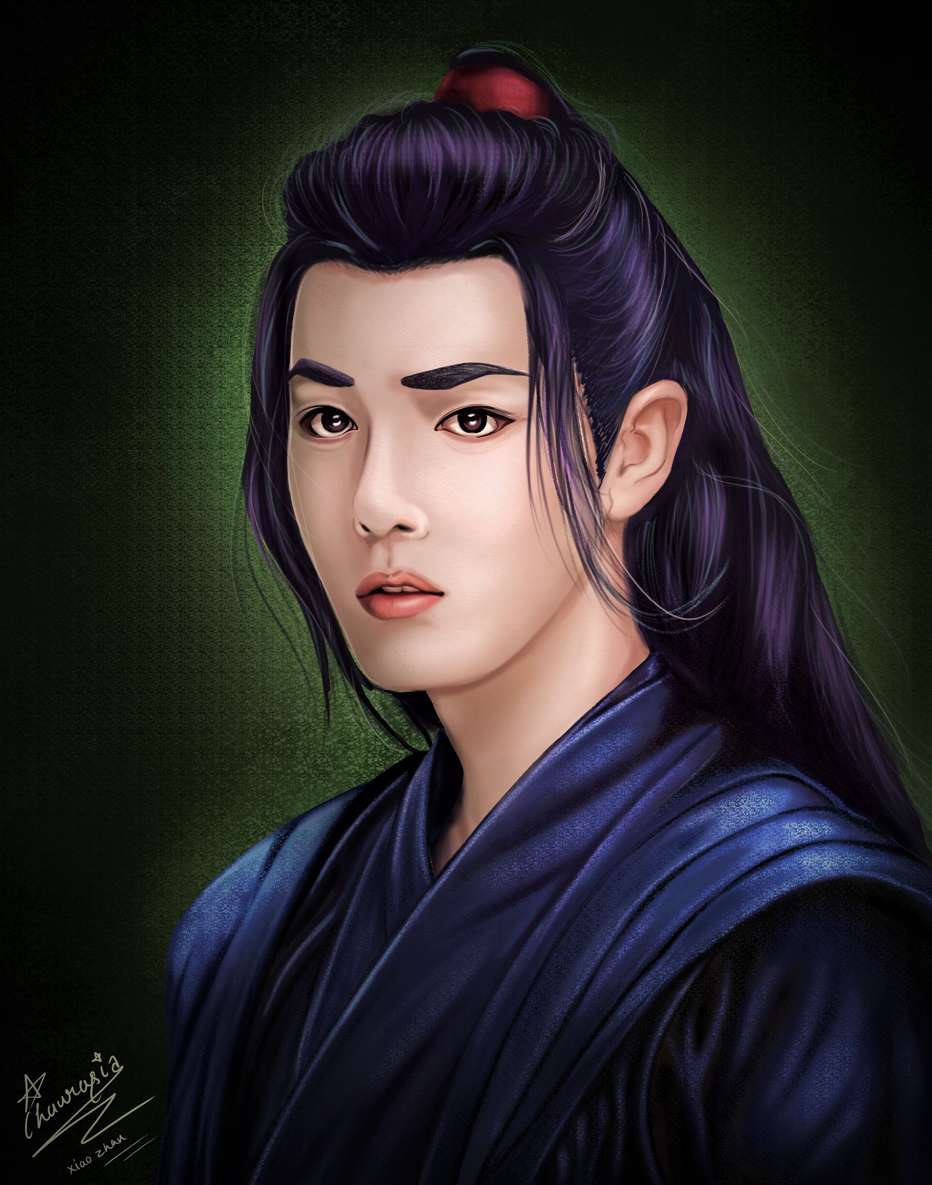 ArtStation - wei ying (portrait practice )