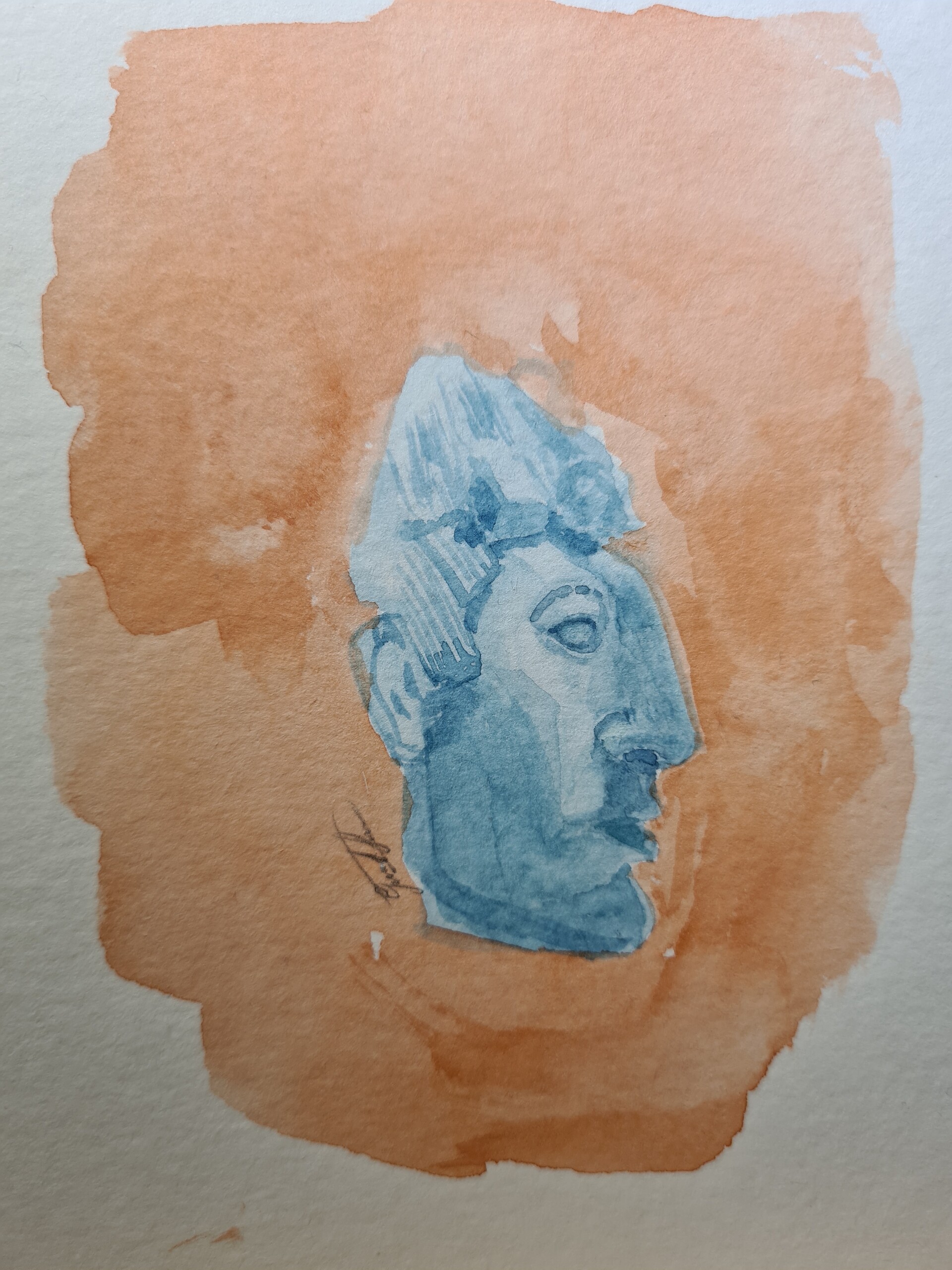 ArtStation - Cabeza maya 1