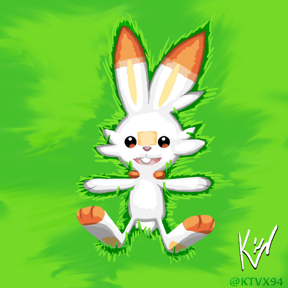 ArtStation - Scorbunny Doodle