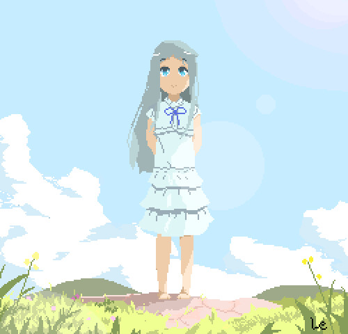 ArtStation - menma - anohana