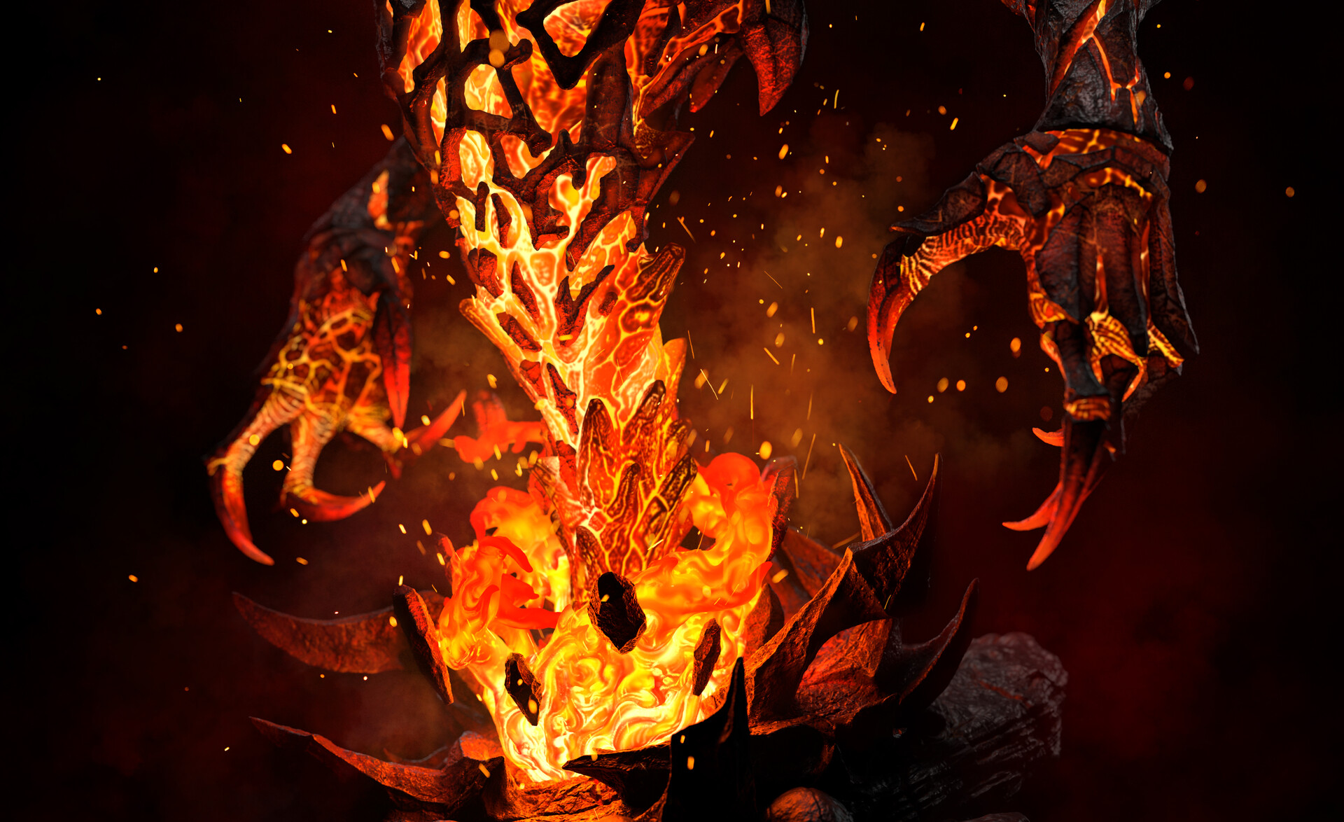 Dota 2 Shadow Fiend Wallpaper Hd