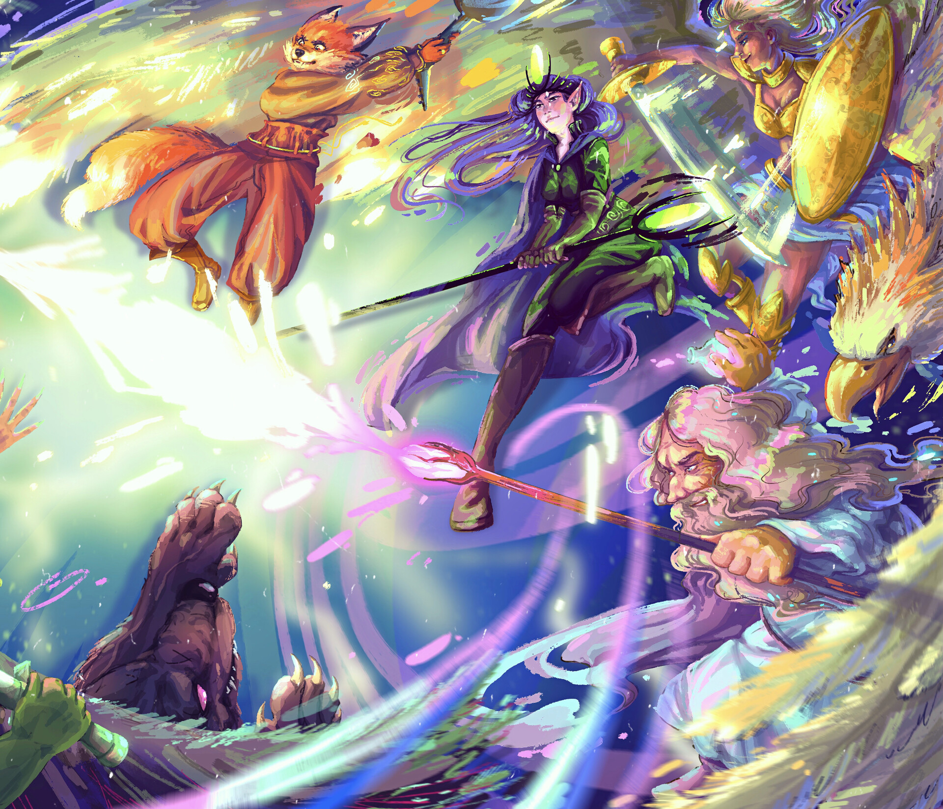 ArtStation - The main art for game project