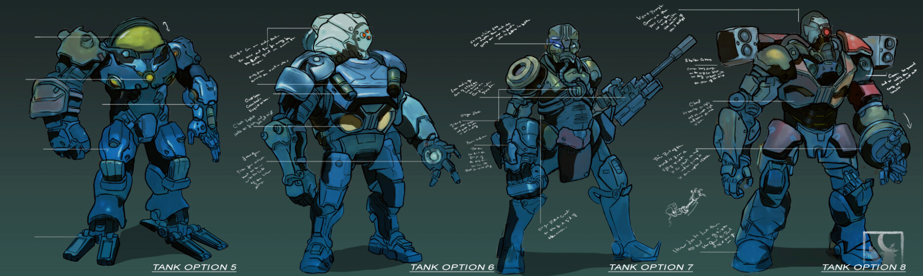 ArtStation - Mecha_Concept Art