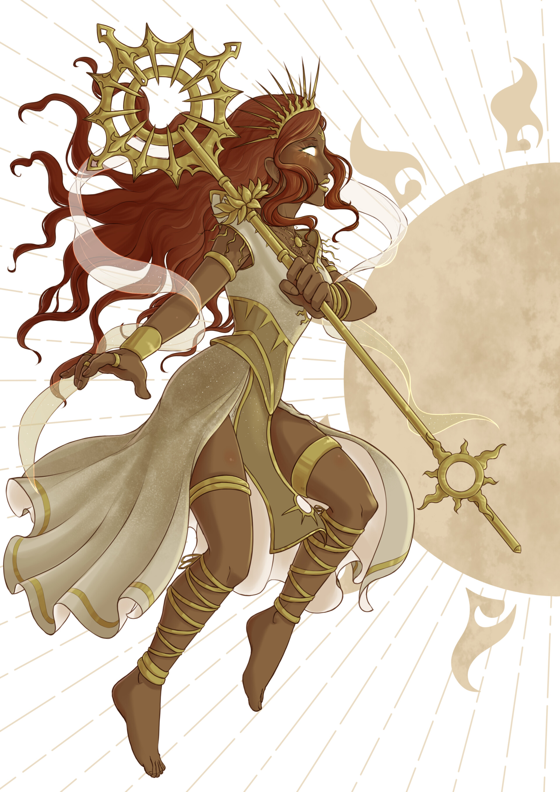 ArtStation - Sun Goddess