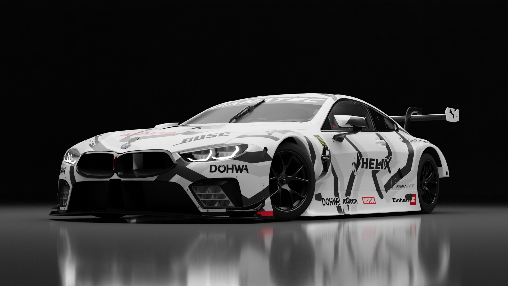 ArtStation - BMW M8 GTE HELIX livery