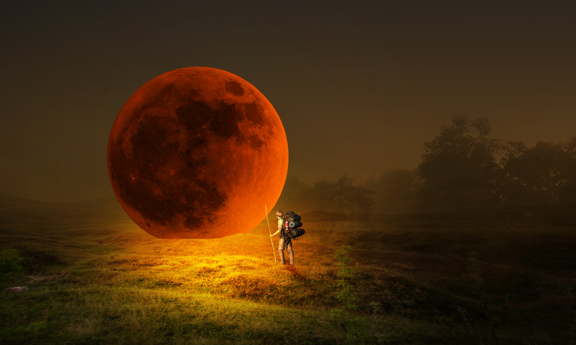 ArtStation - Blood Moon