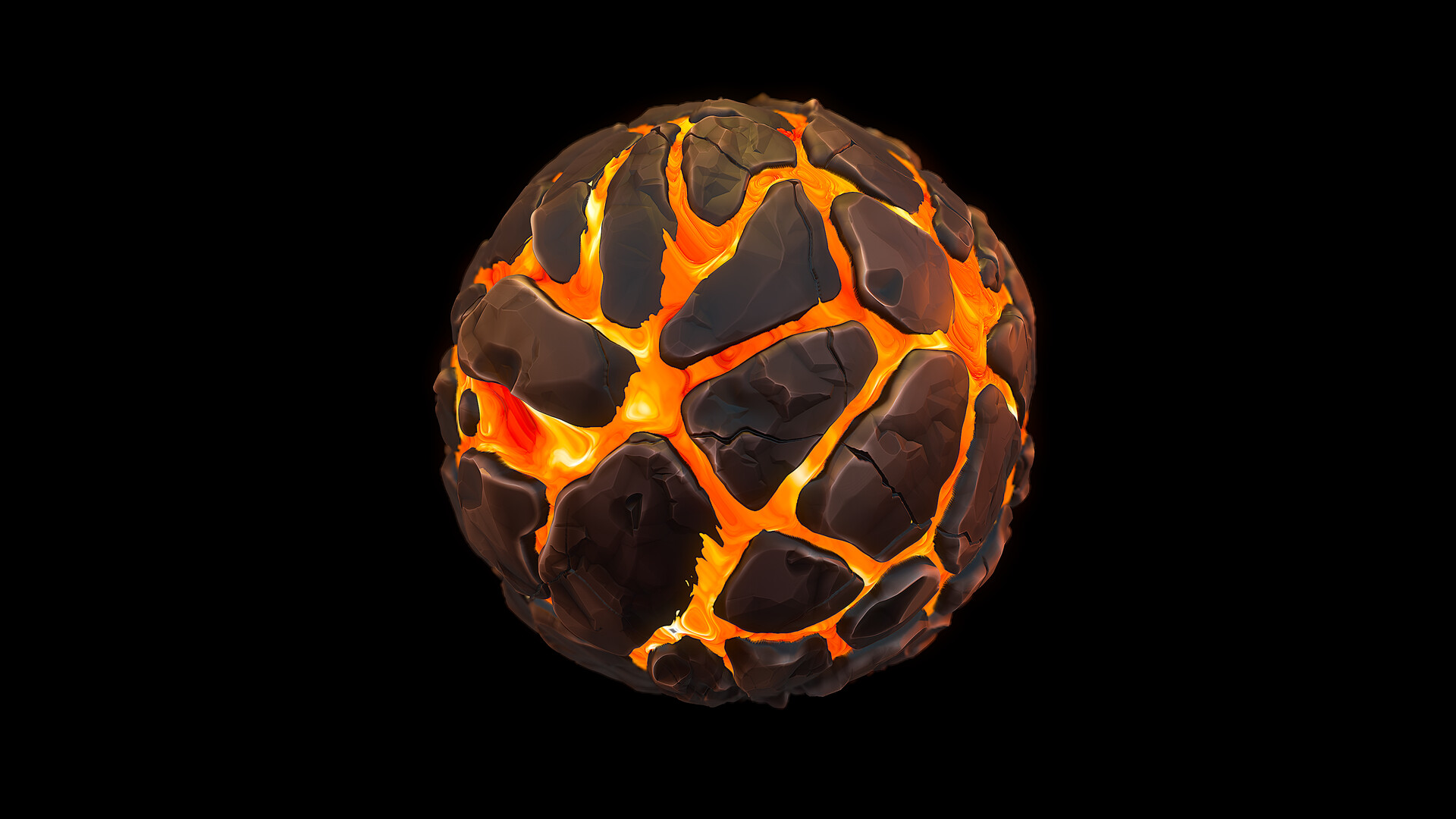 ArtStation - Lava Material Stylized