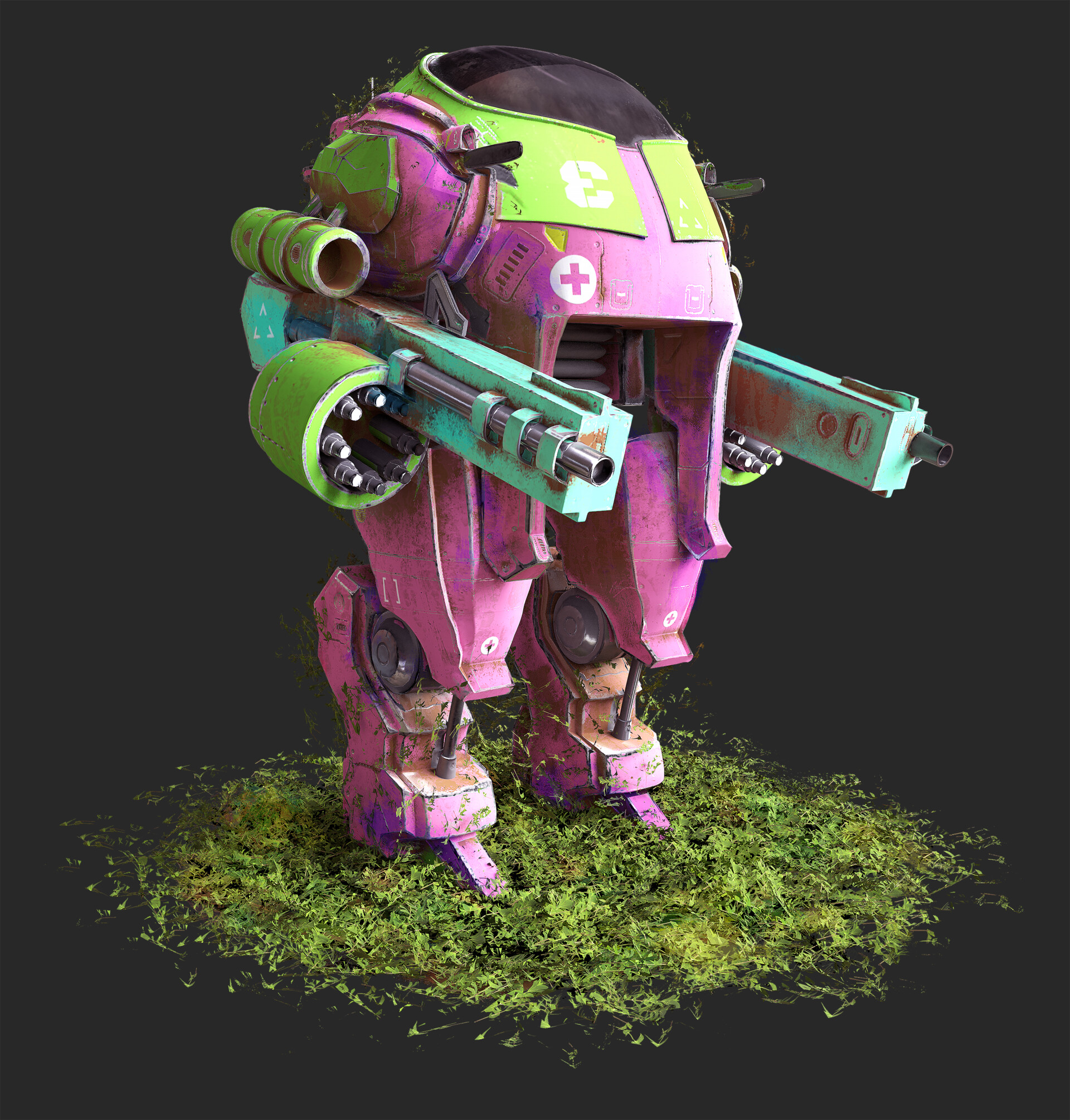 ArtStation - Cutie Mecha