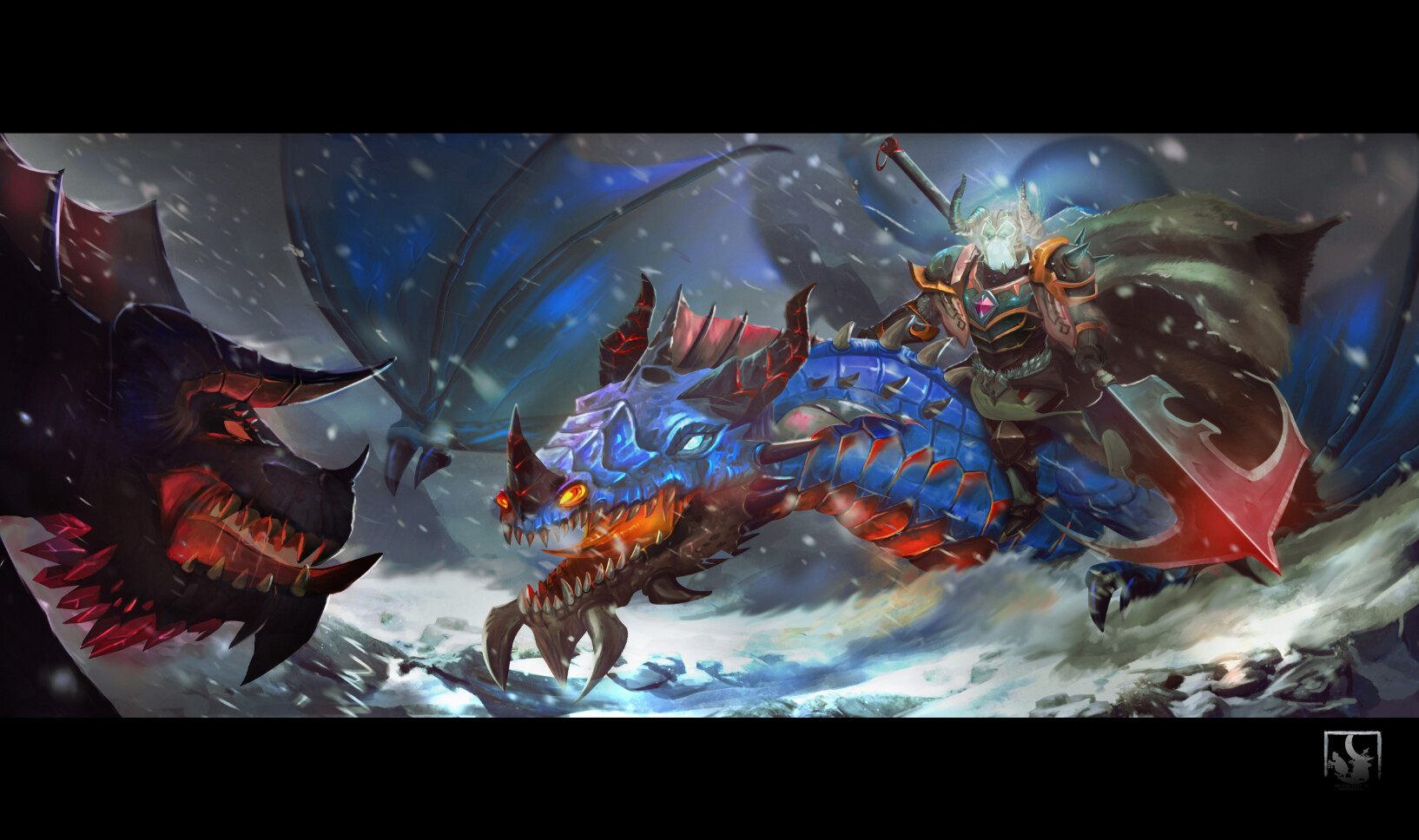 ArtStation - Dragon Combat