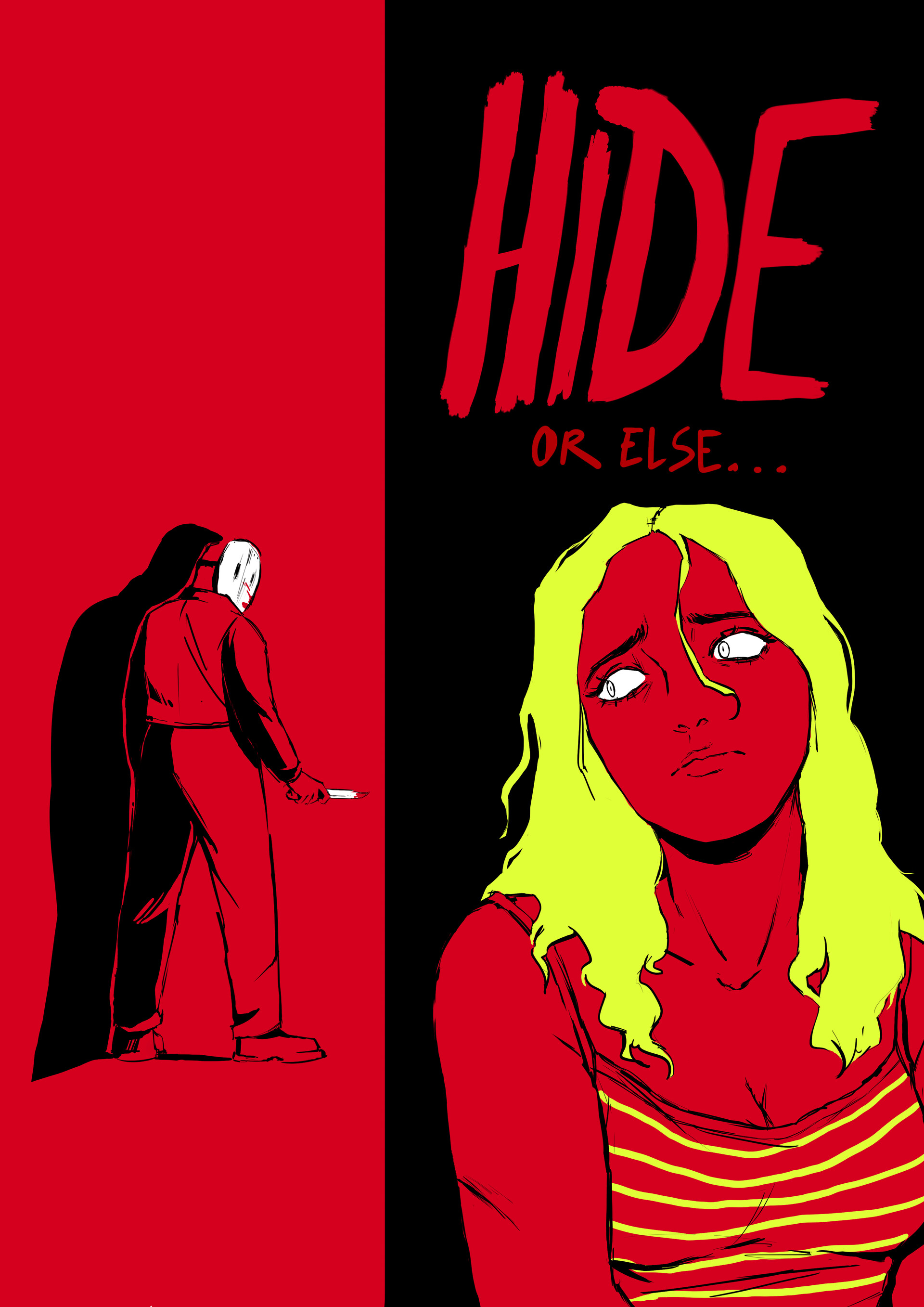 ArtStation - Cliché Slasher poster