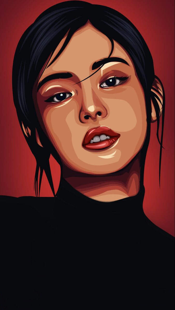 female vector art