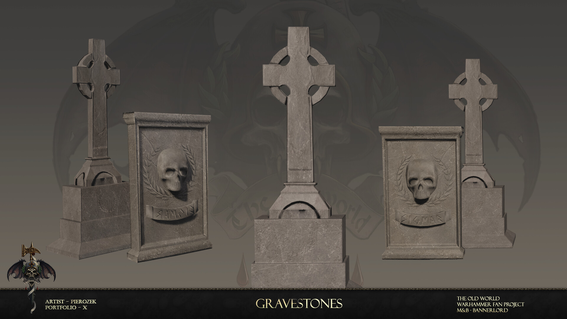 ArtStation - Gravestones