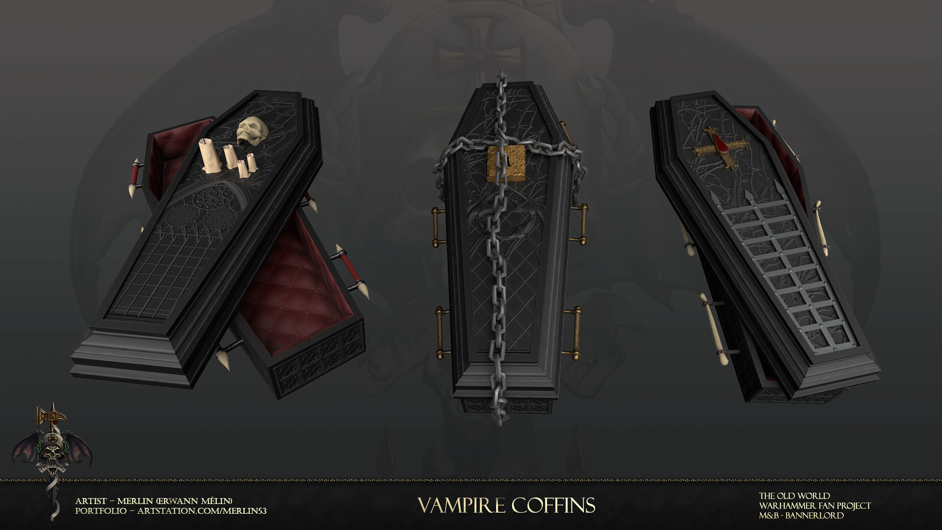 ArtStation - Vampire Coffins