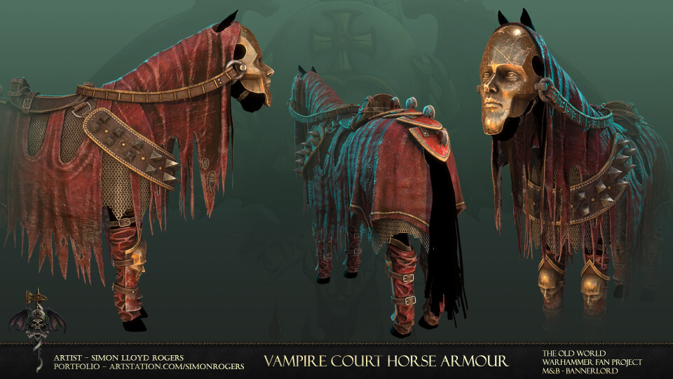 ArtStation - Vampire Horses