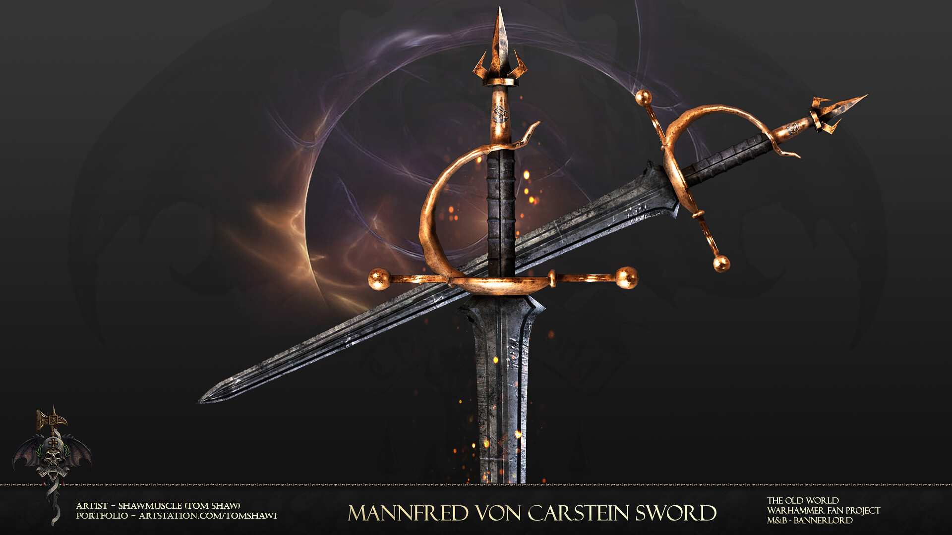 ArtStation - Mannfred von Carstein Sword