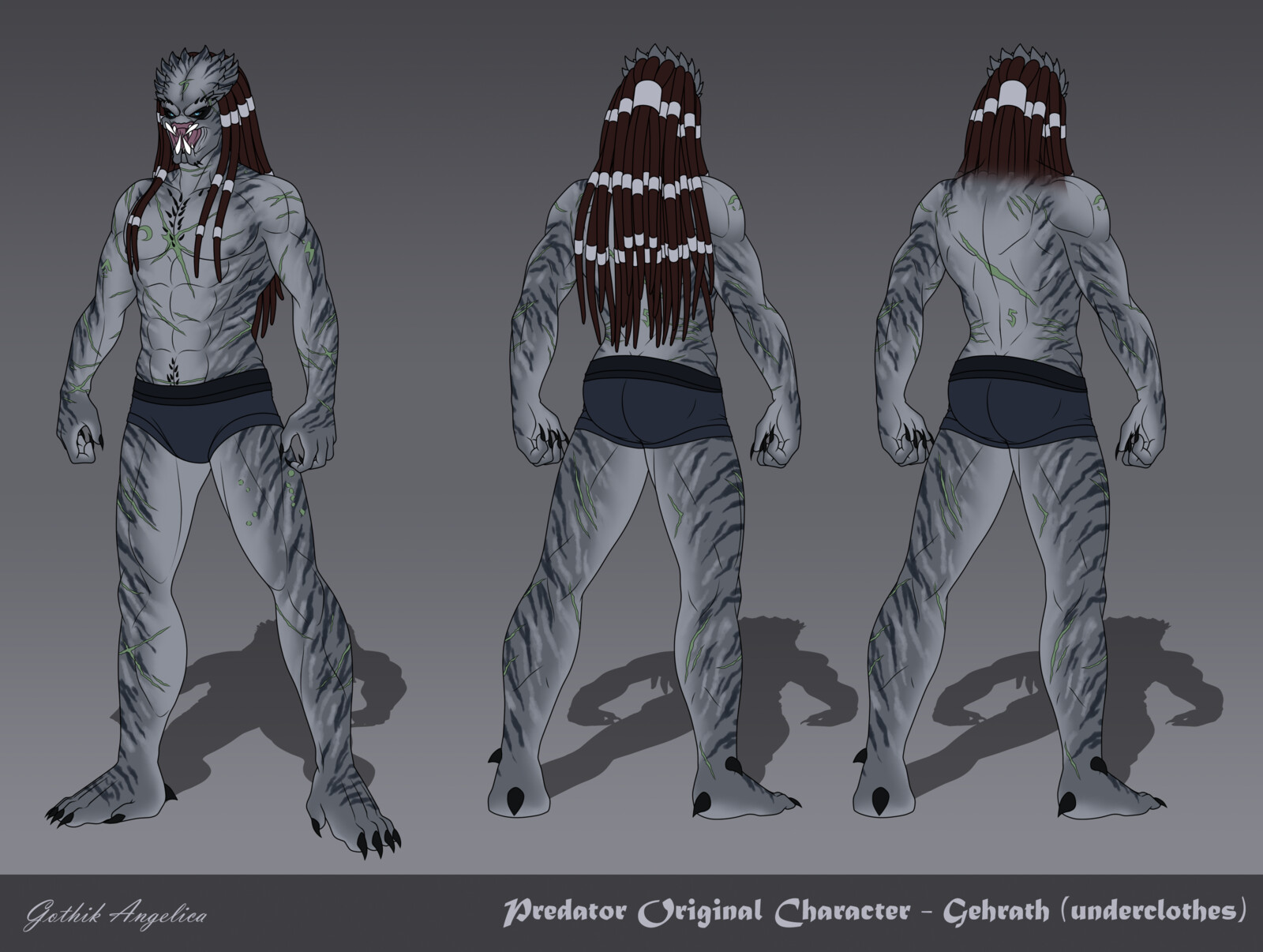 Gothik Angelica - Predator OC - Gehrath