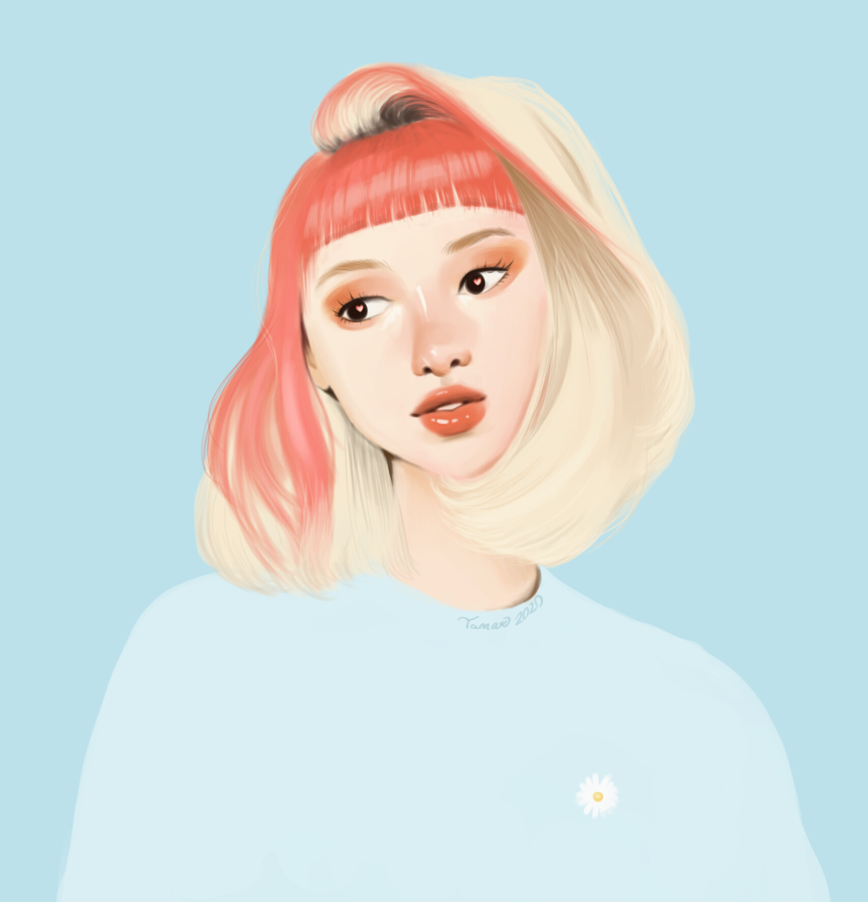 ArtStation - Pink Hair