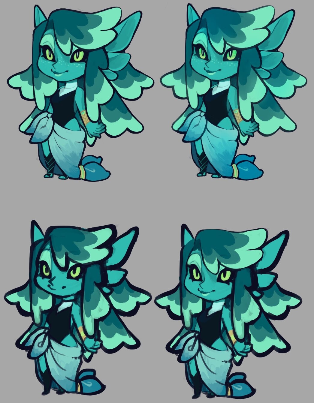 ArtStation - Chibi Style Design Process