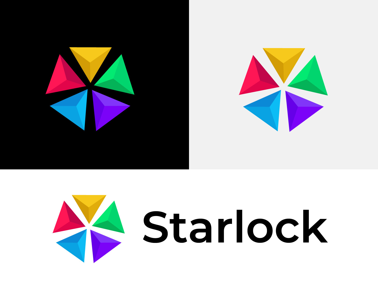 ArtStation - Modern colorful logo design