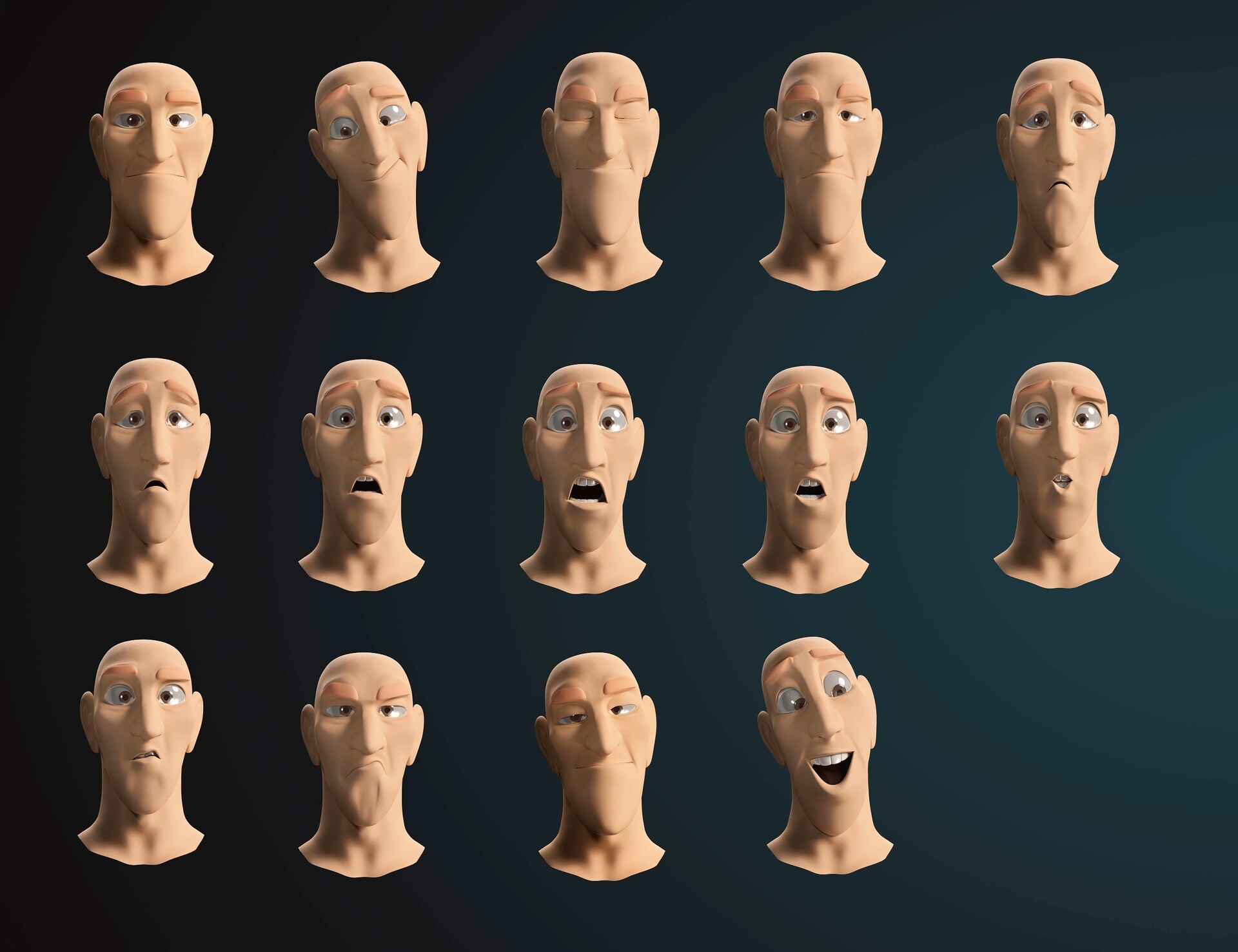 Mahendran Krishanth mr.nobody - ADVANCE FACE RIG