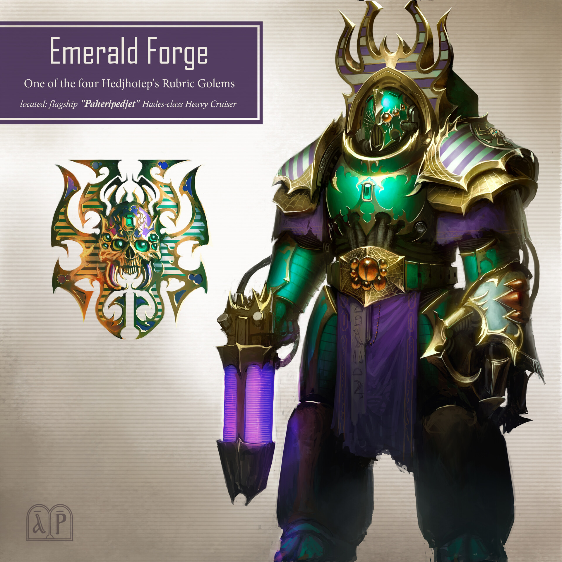 ArtStation - Emerald Forge Units