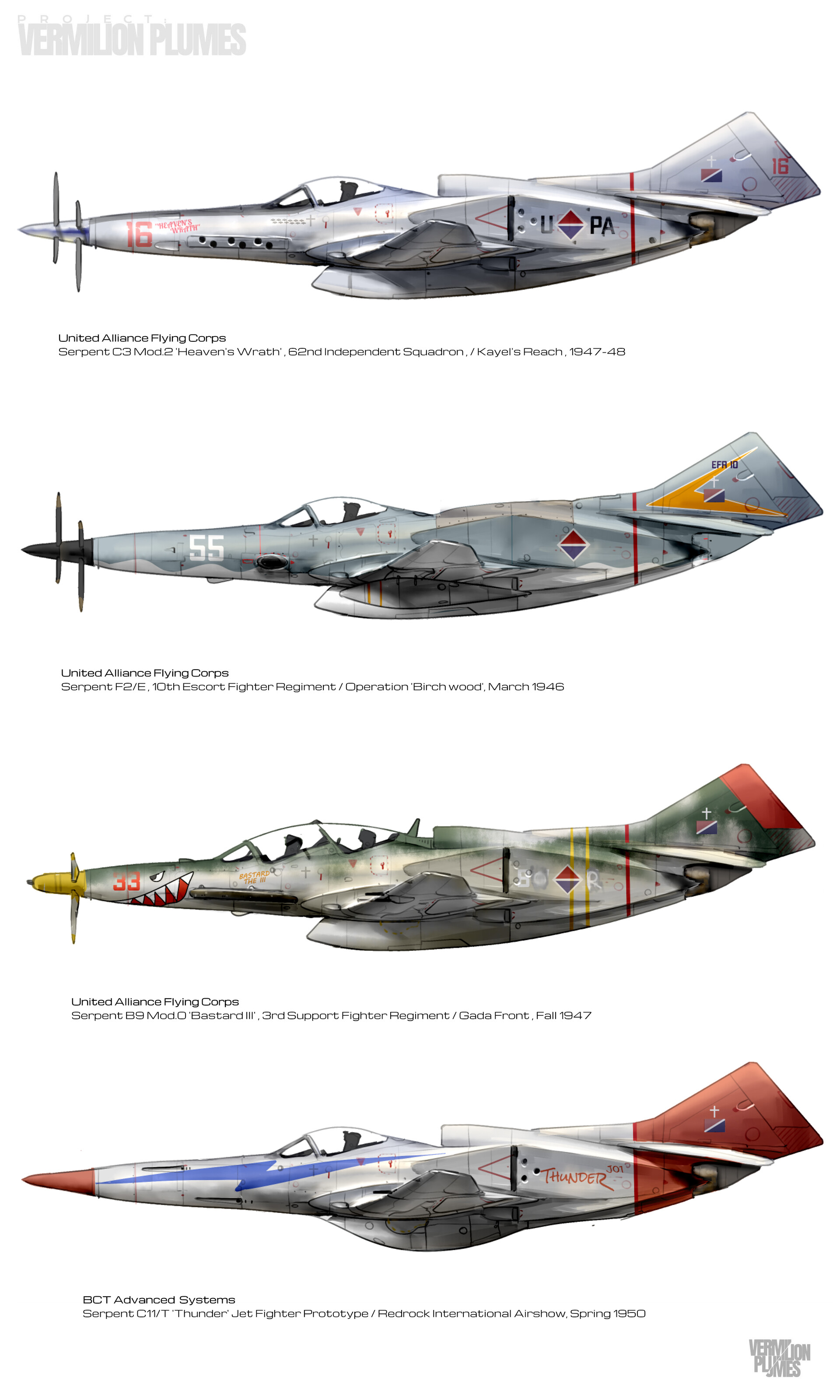 AST21 - 'VERMILION PLUMES' - SERPENT Alliance Interceptor