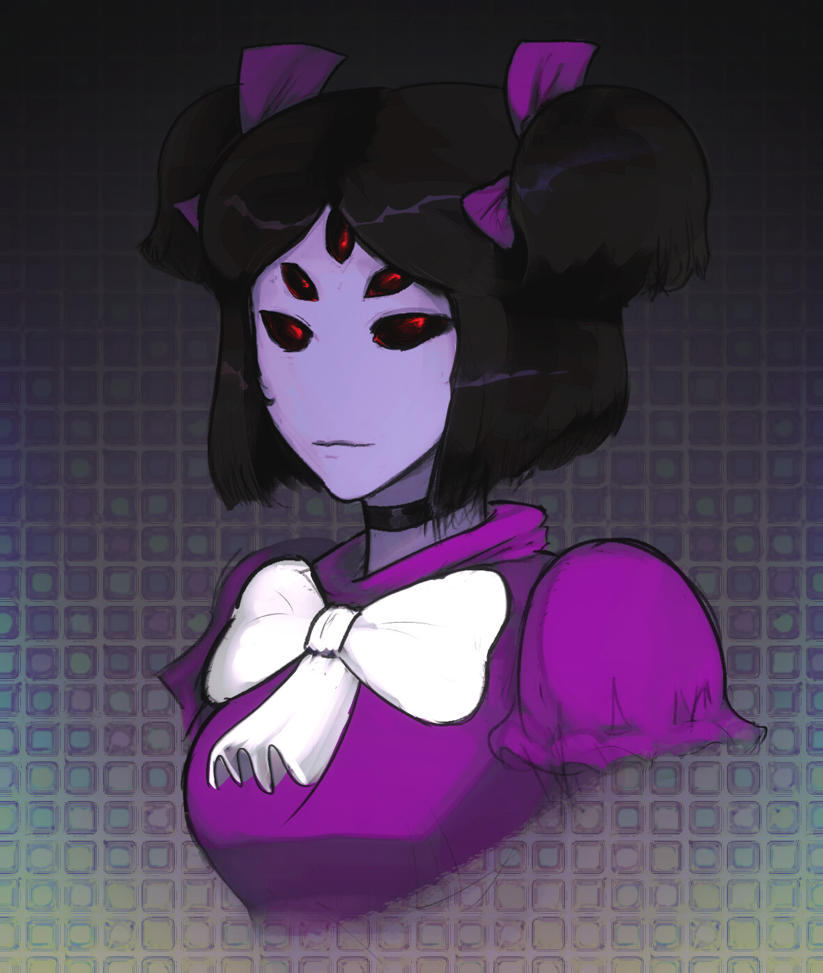 ArtStation - Muffet (Undertale)