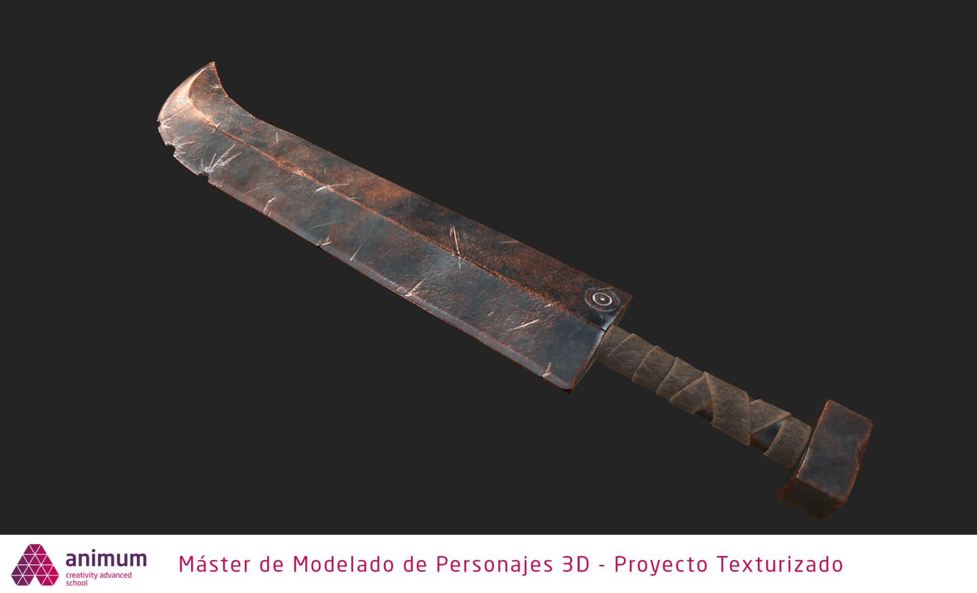 ArtStation - Proyecto Texturizado Espada