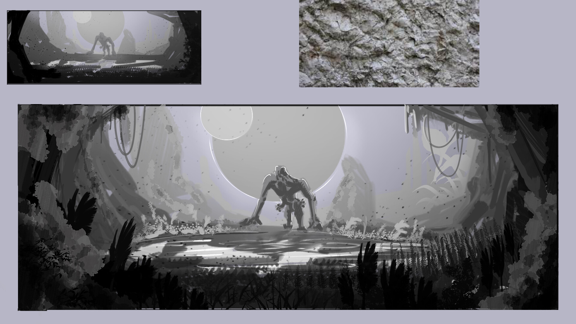 ArtStation - Project cloverfield imaginated homeworld