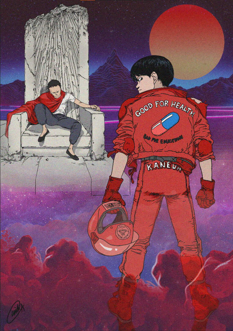 ArtStation - Synthwave Akira