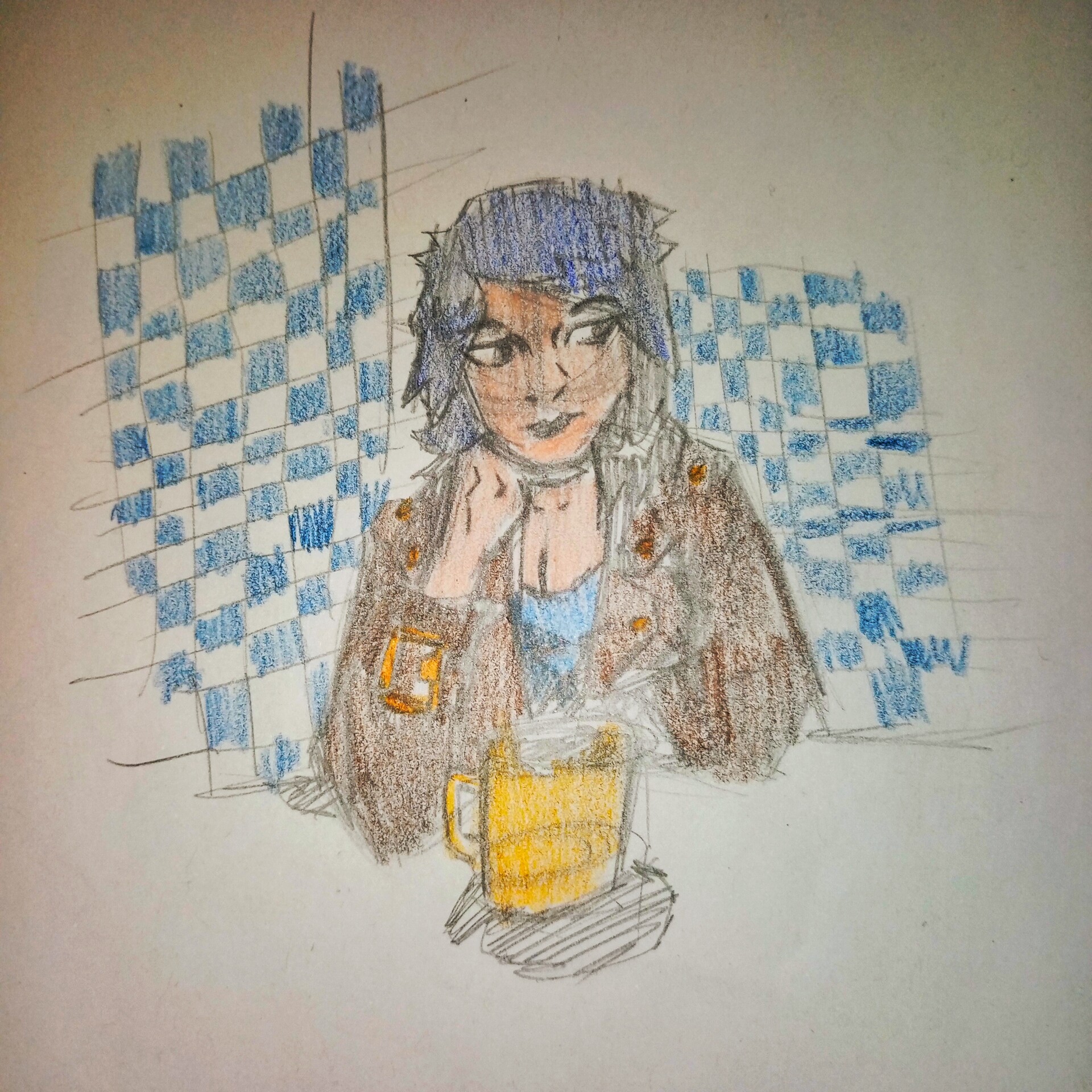 ArtStation - Draw traditional with color pencil