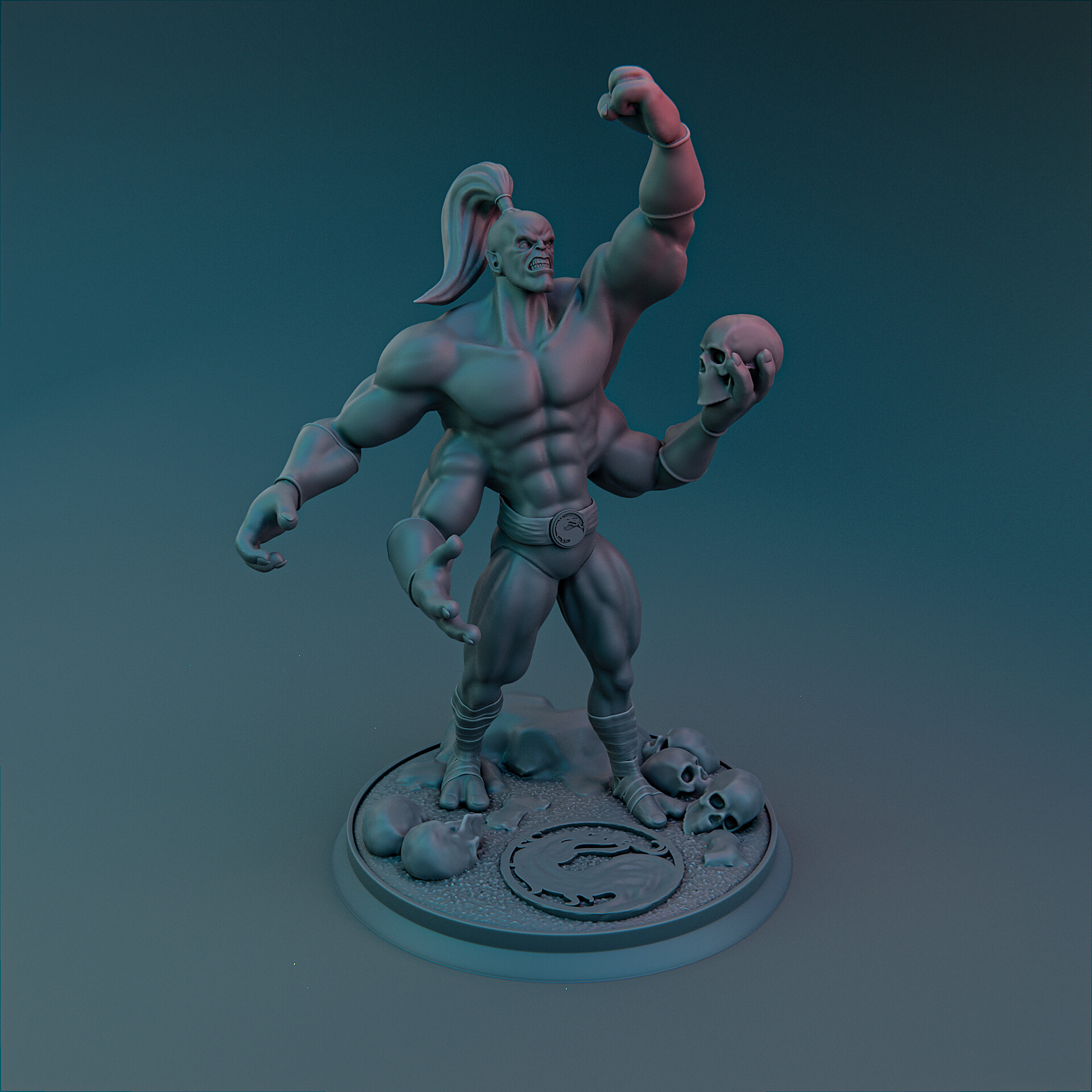 ArtStation - Goro for 3D Printing