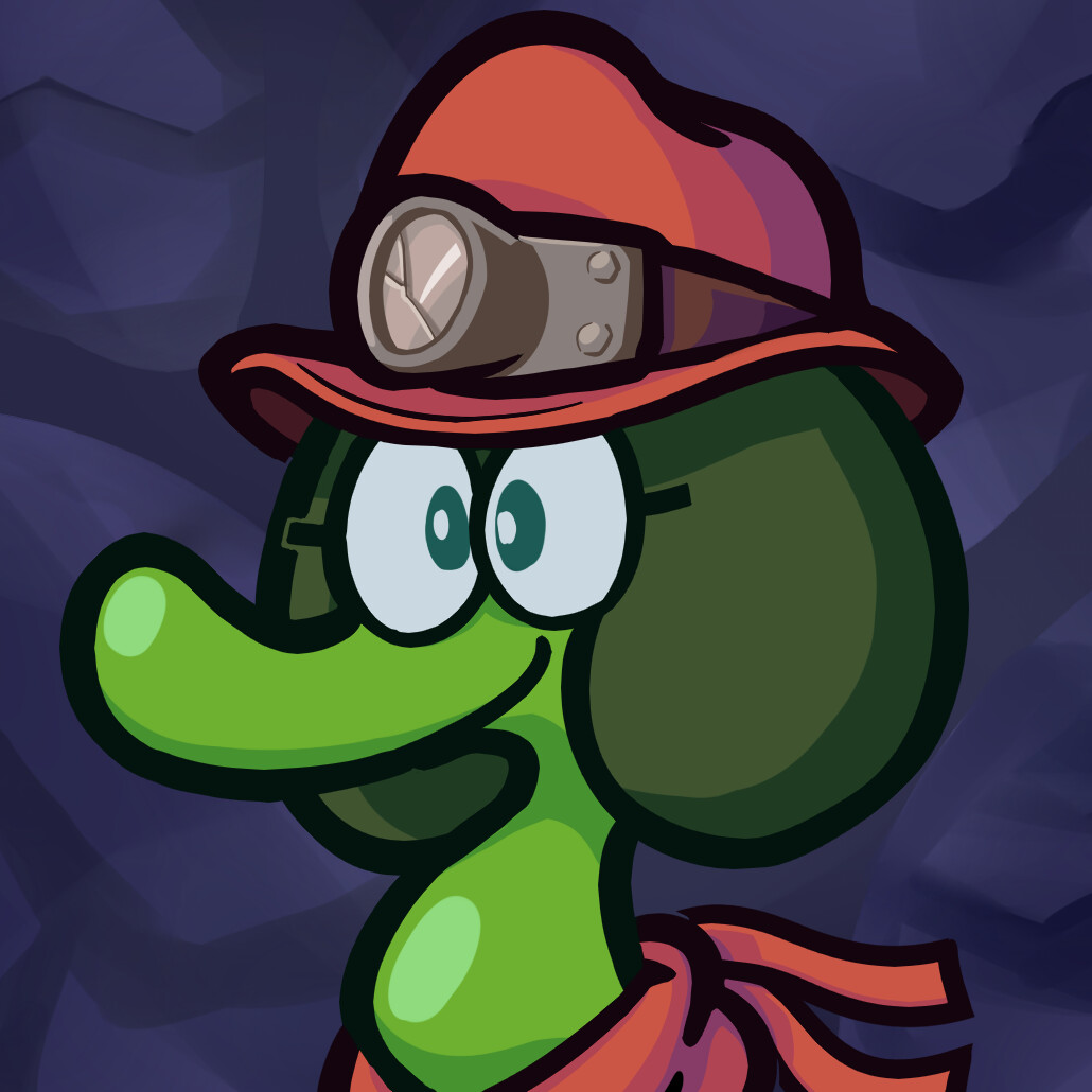 ArtStation - Spelunky version of evergreen