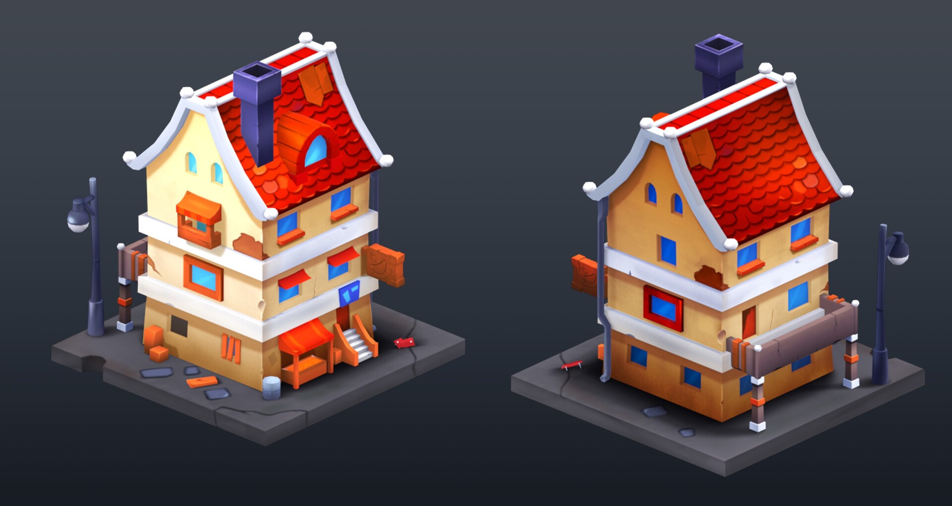 ArtStation - 3D Building