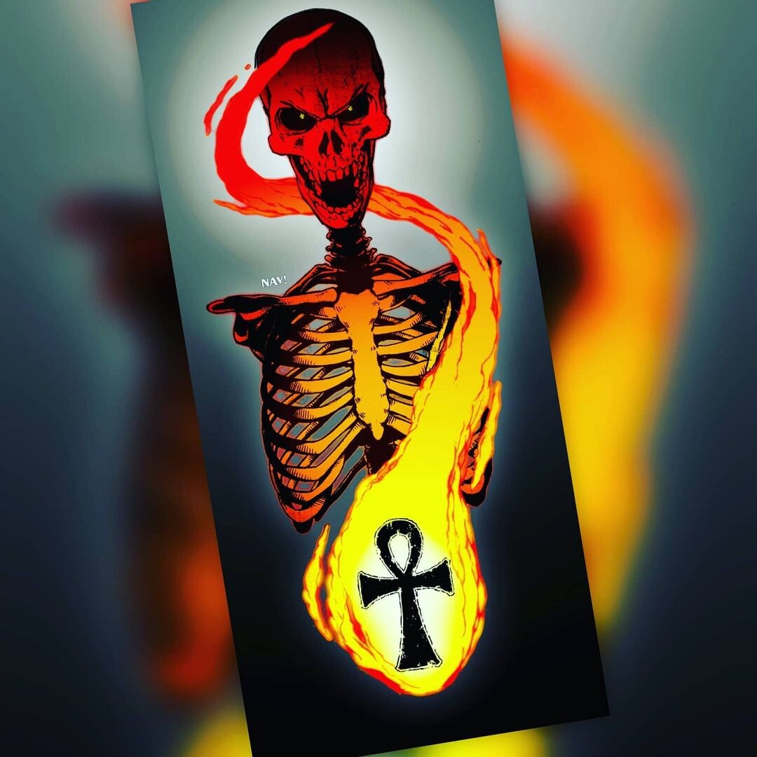 ArtStation - Skull Ank Tatto