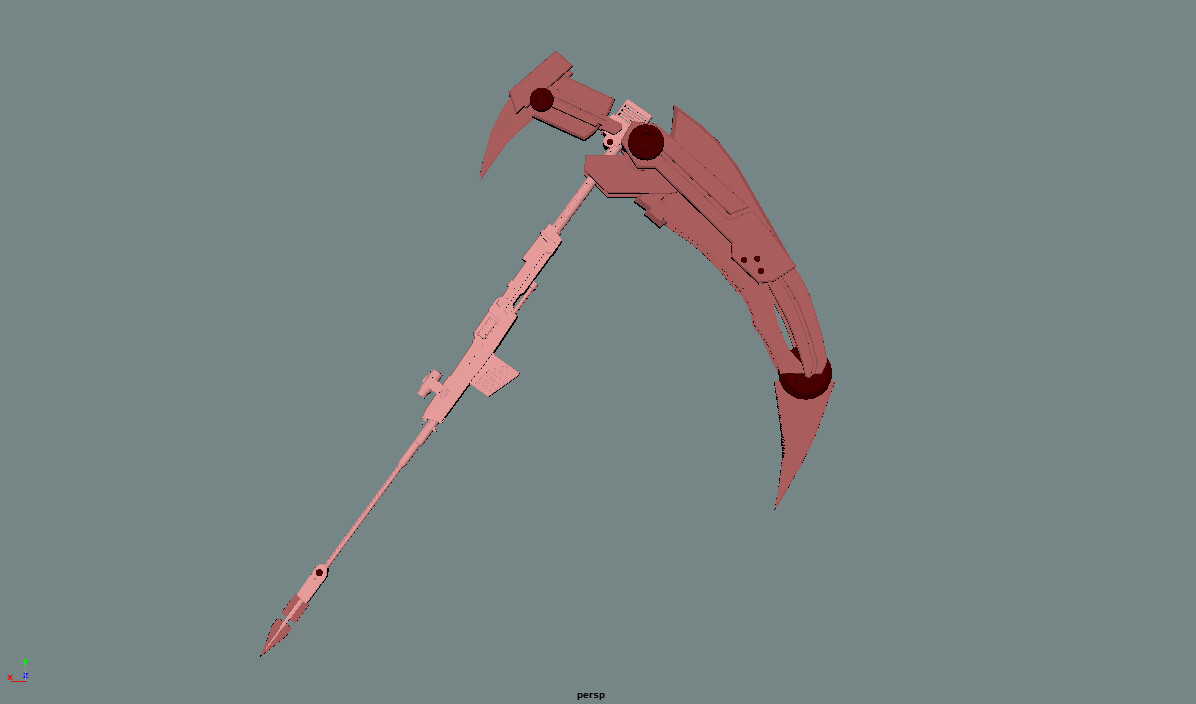 ArtStation - WIP - RWBY Crescent Rose