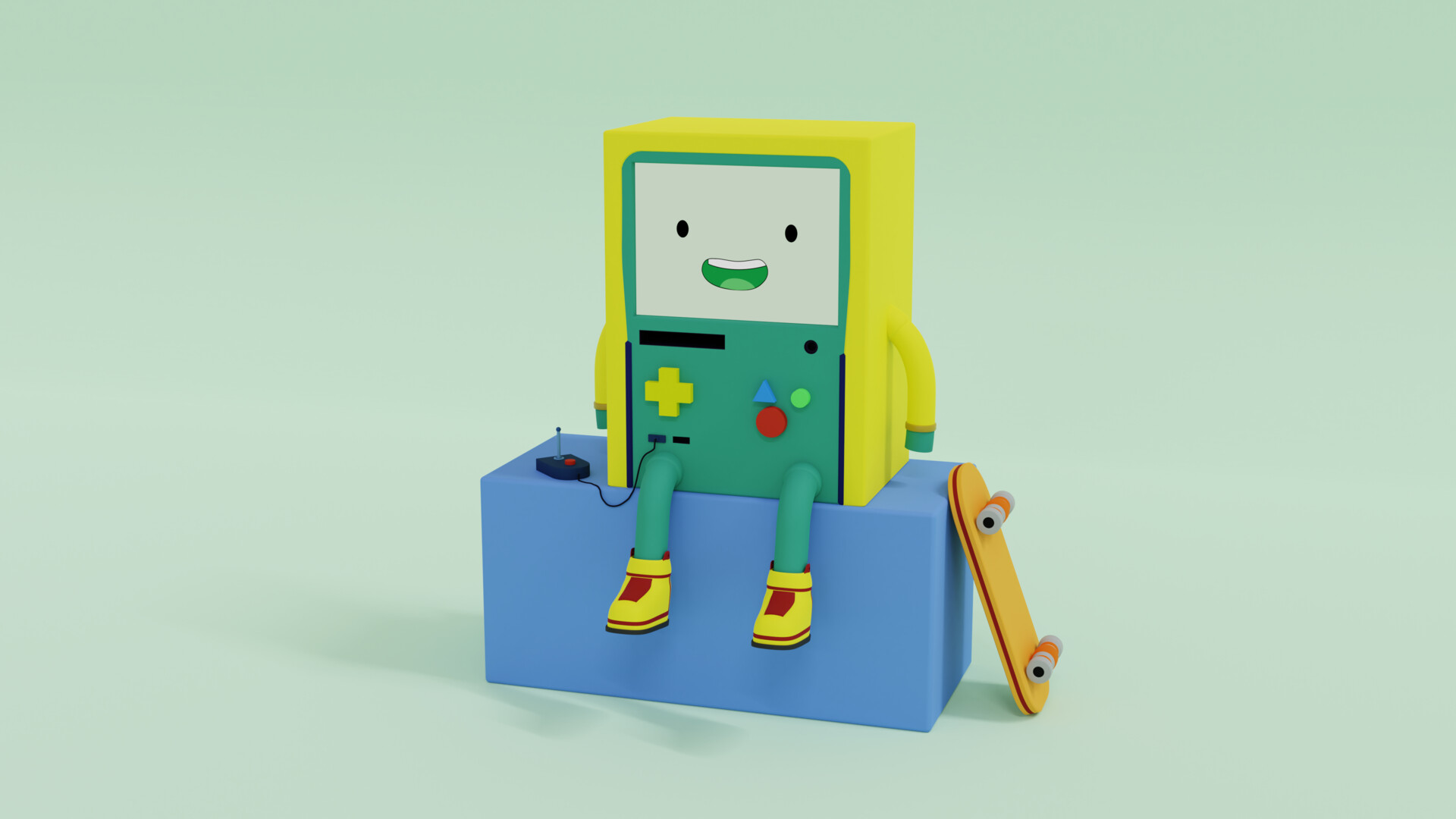 ArtStation - BMO -Adventure time-