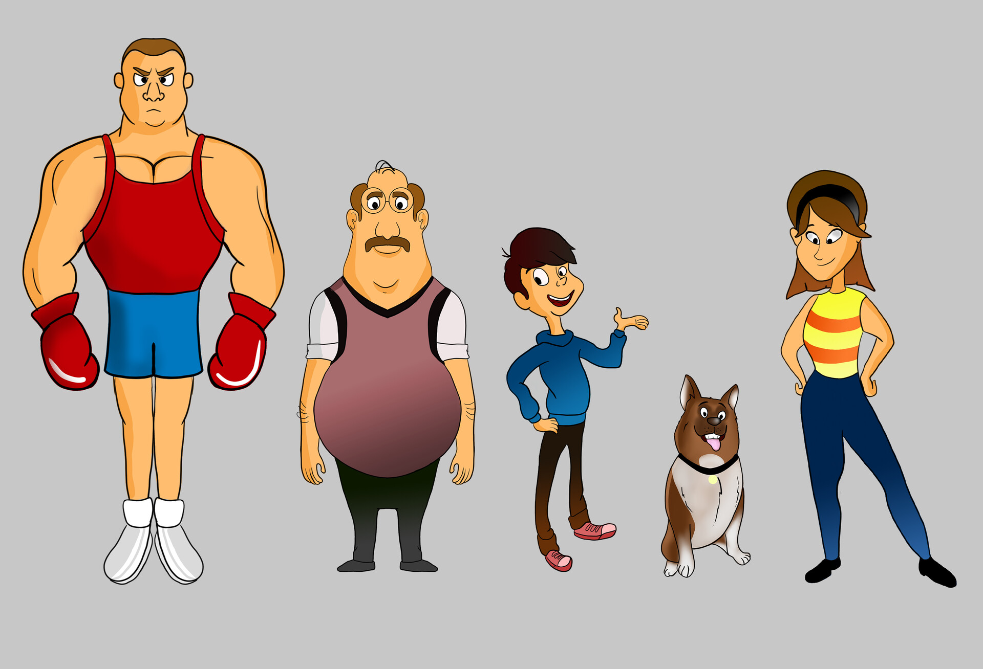 ArtStation - 2D characters