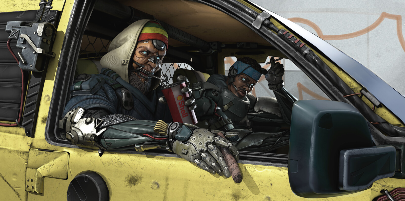 Cyber Rider by Alison Fecteau : r/Cyberpunk