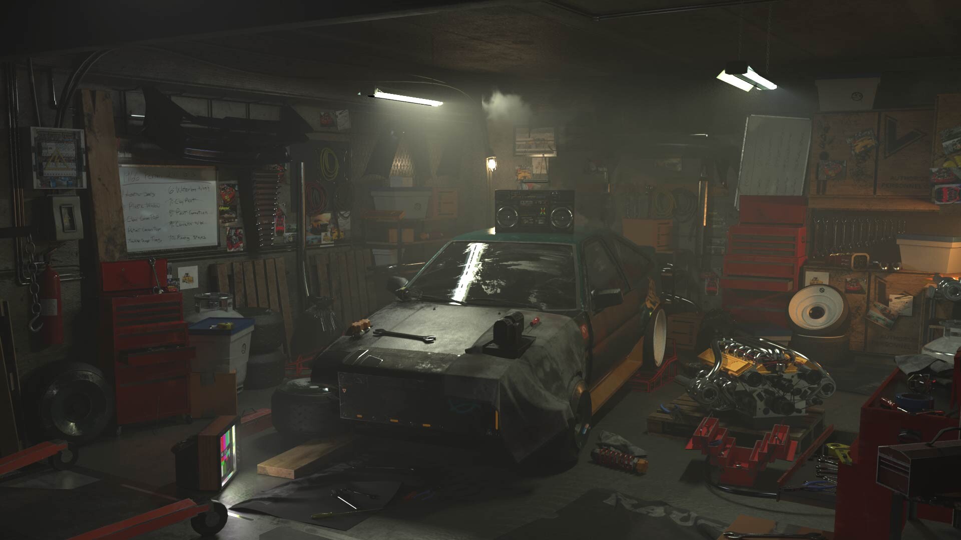 ArtStation - GARAGE - AE86