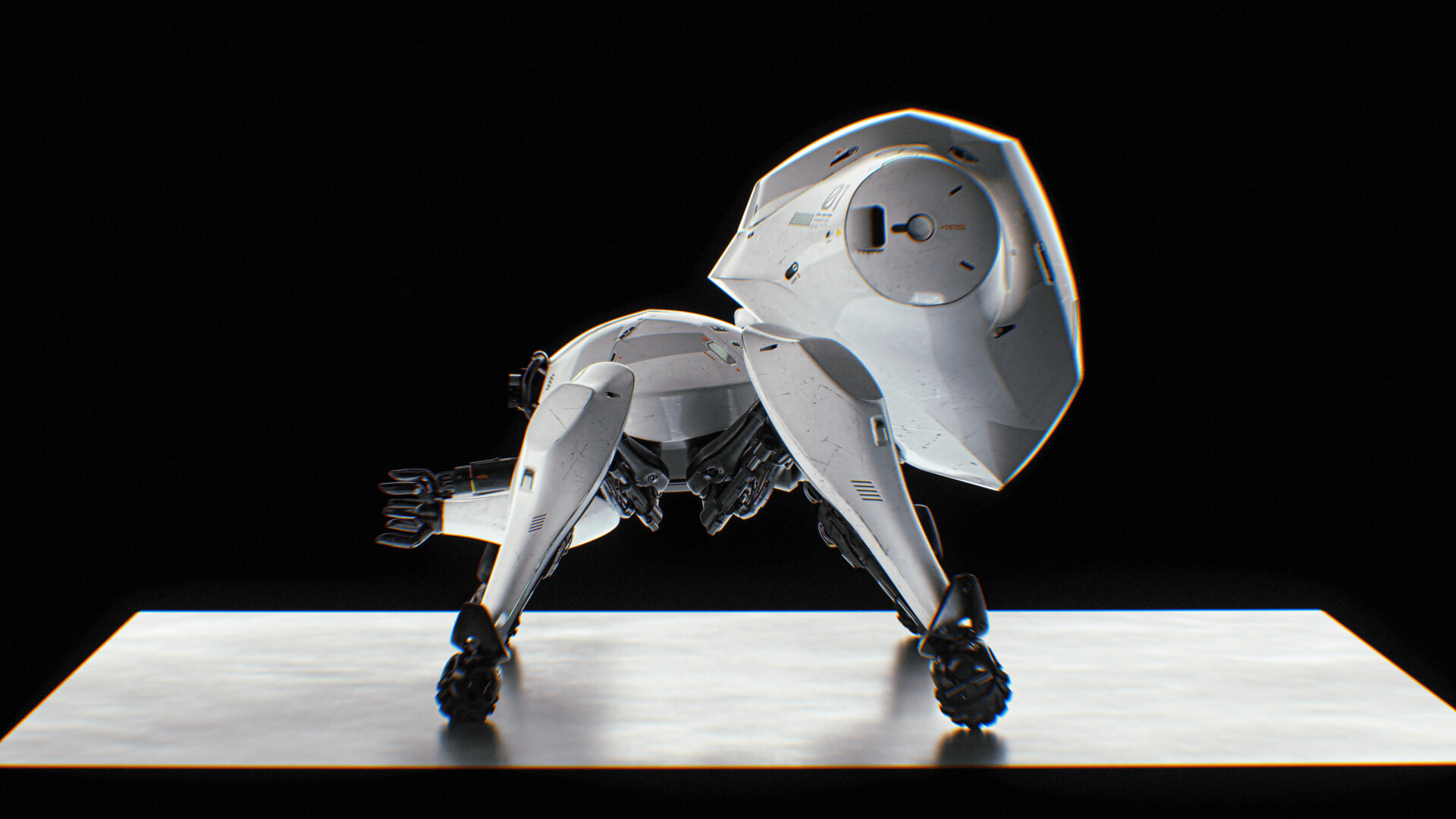 Steve Zhi - Tachikoma Concept - Ghost in the shell