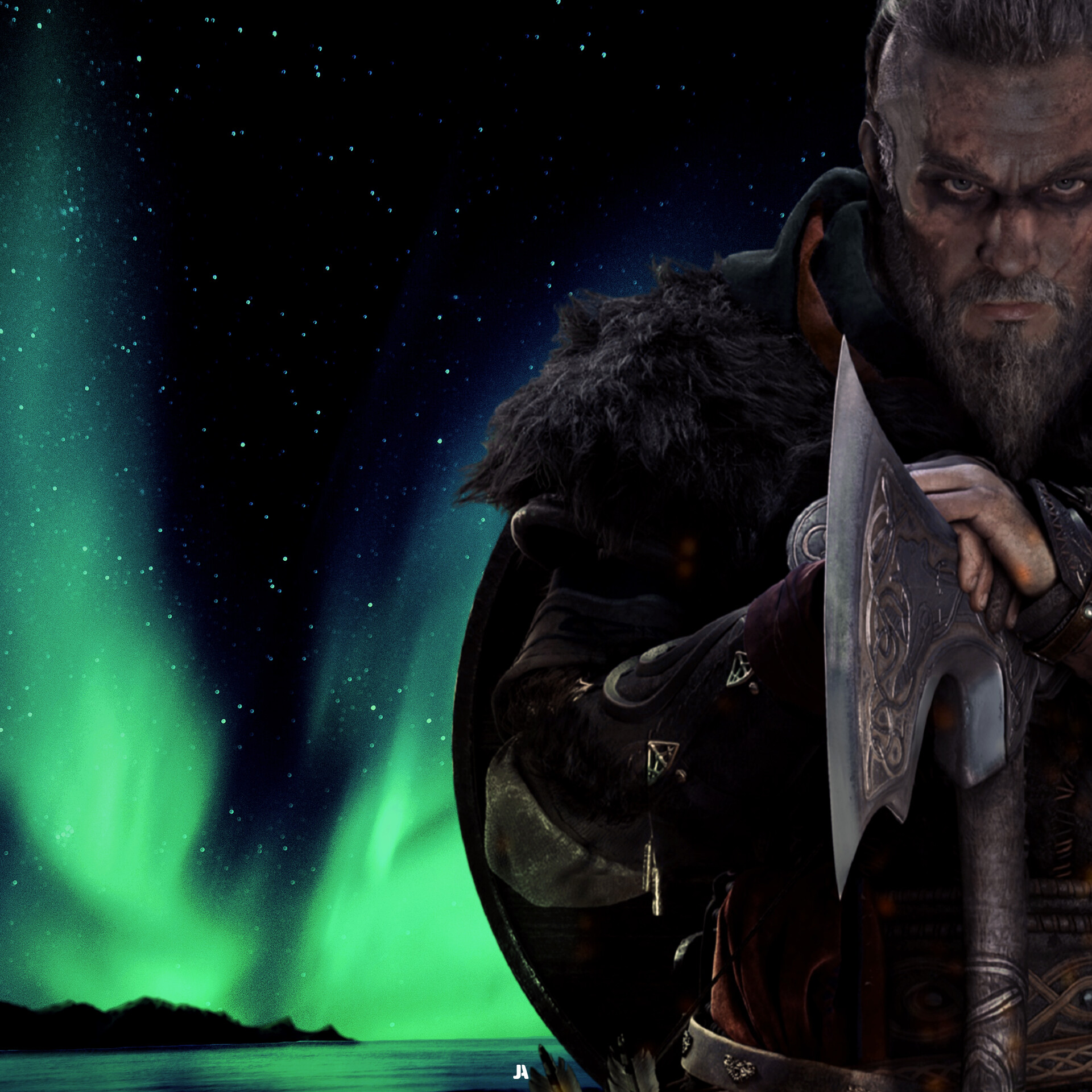 ArtStation - Eivor - Ancient Assasins Cresd