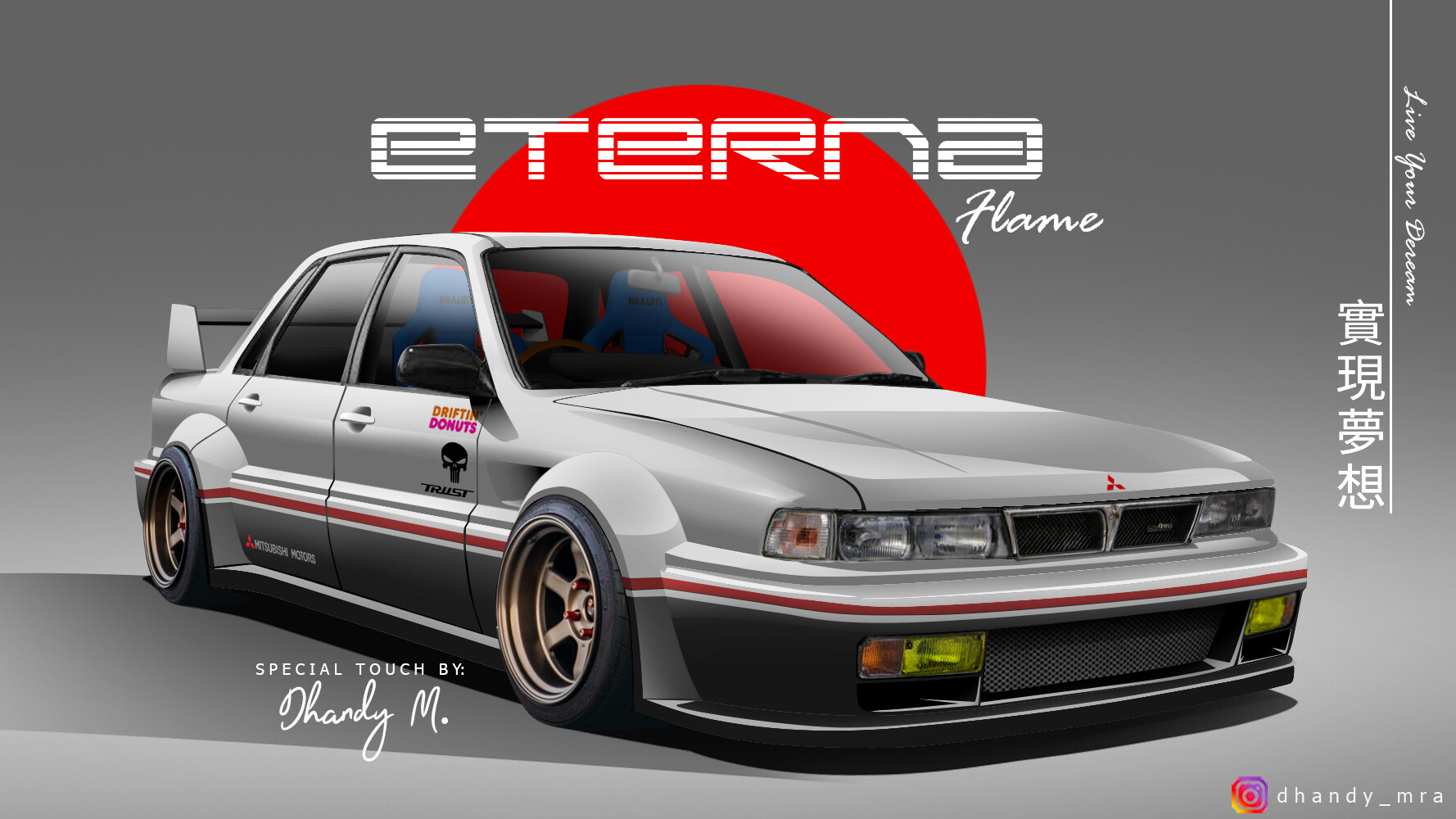 ArtStation - Mitsubishi Eterna The Eterna Flame Concept