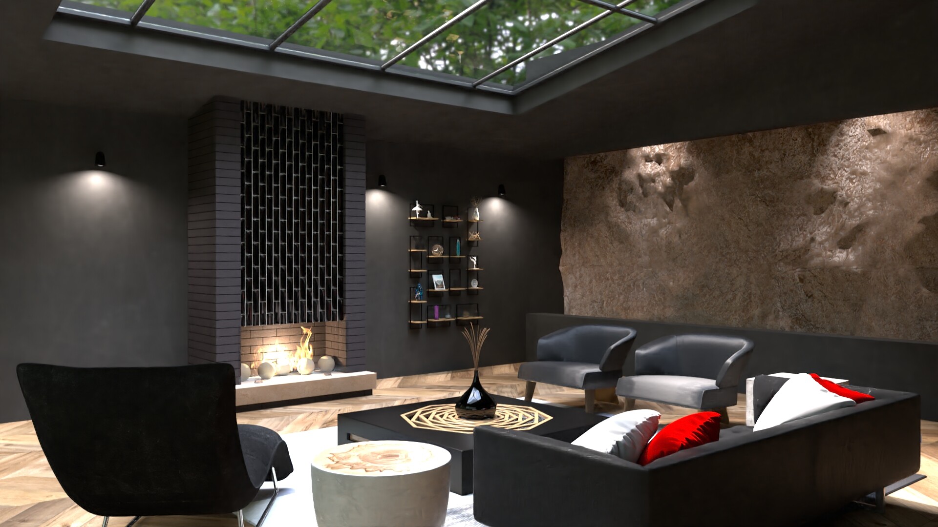 ArtStation - A Dark Contemporary Render