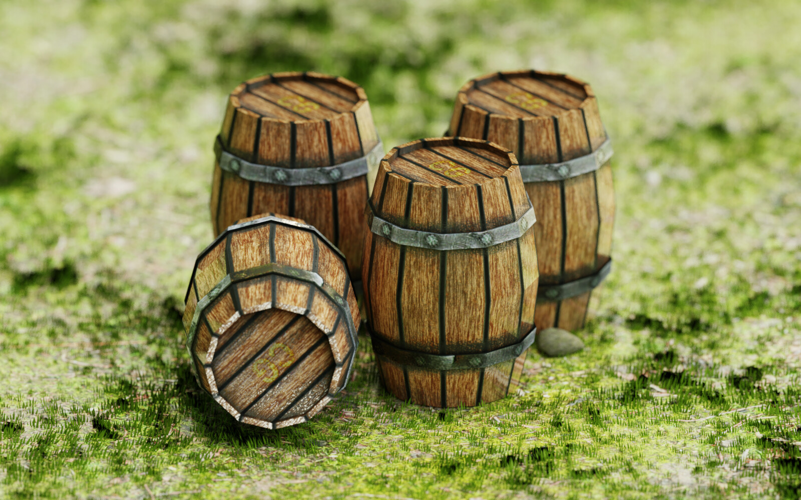 ArtStation - Tiny Barrels