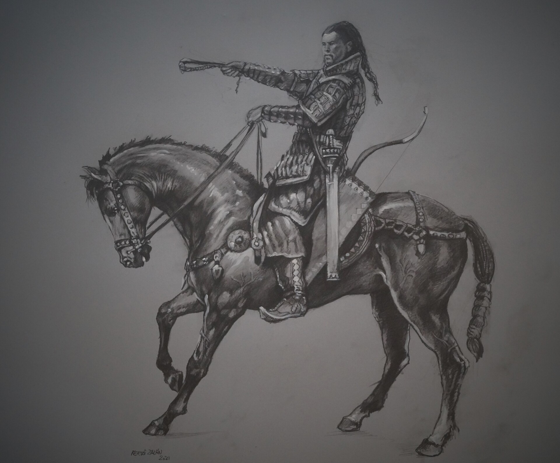 ArtStation - Atilla the hun