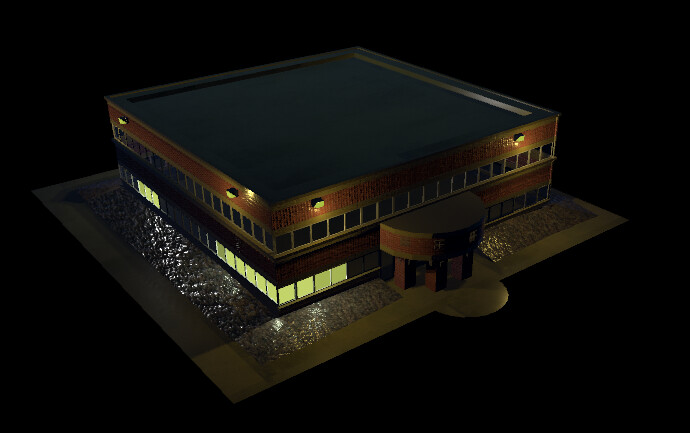 Xiao Ma - Reddish brown building