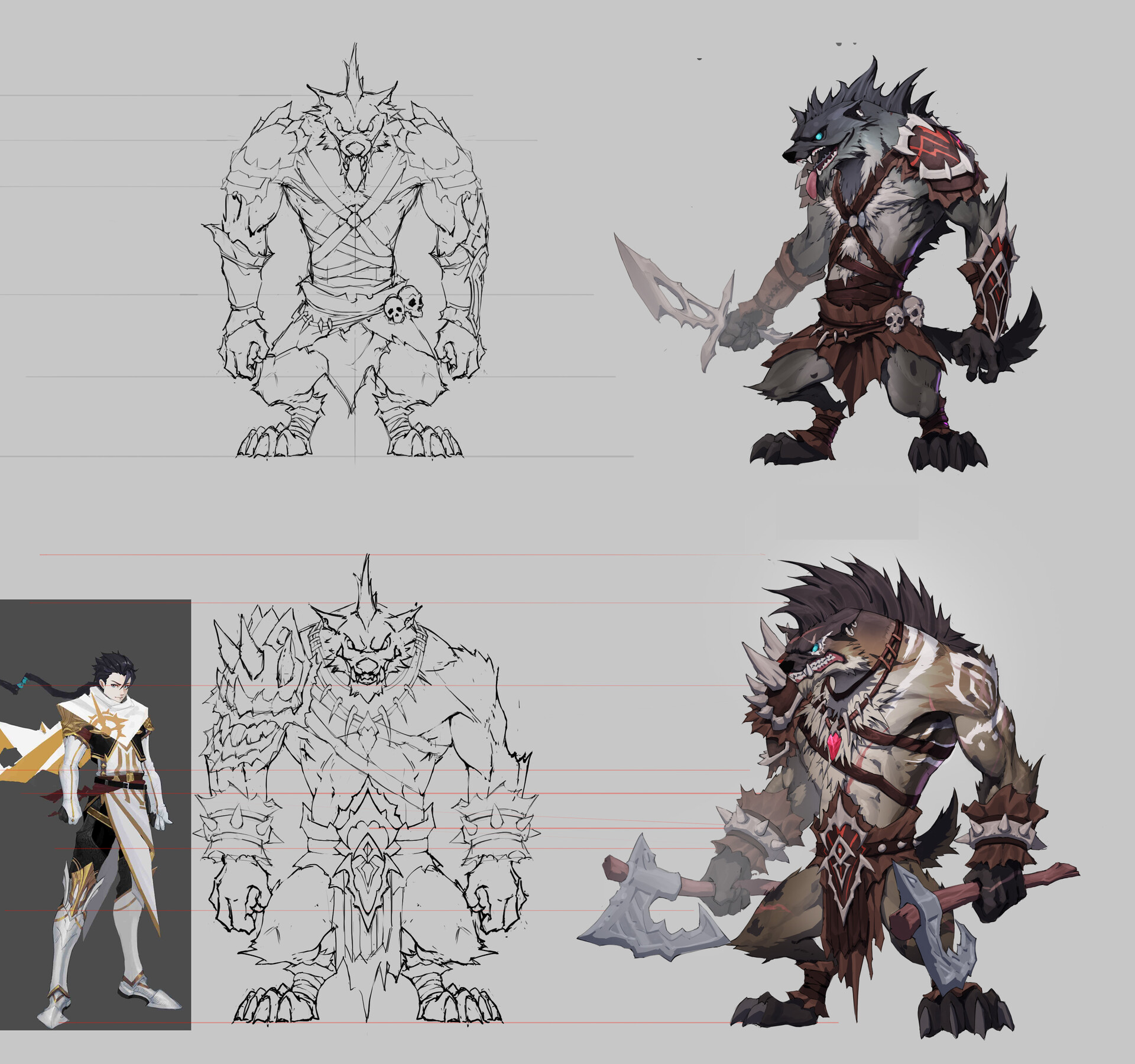 ArtStation - Werewolf